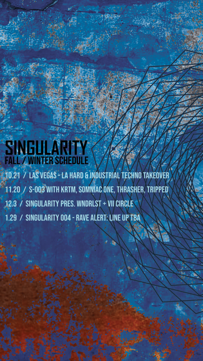 OUR SEASON LINE UP IS HERE! – Singularity